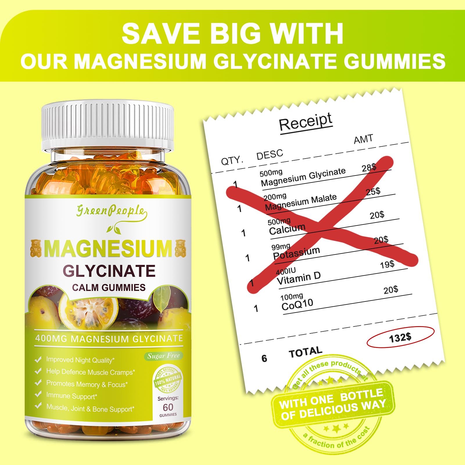sugar-free passion fruit gummy vitamins