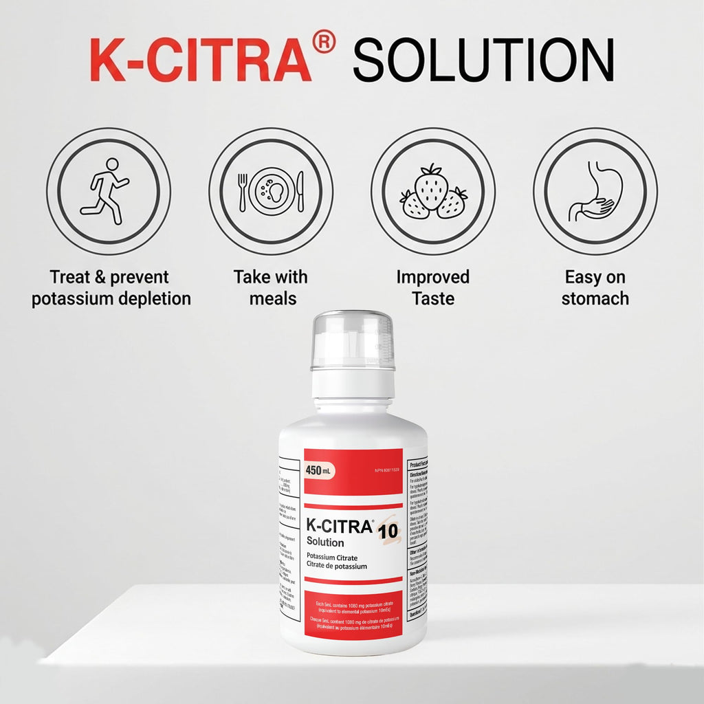 sugar-free potassium citrate for wellness