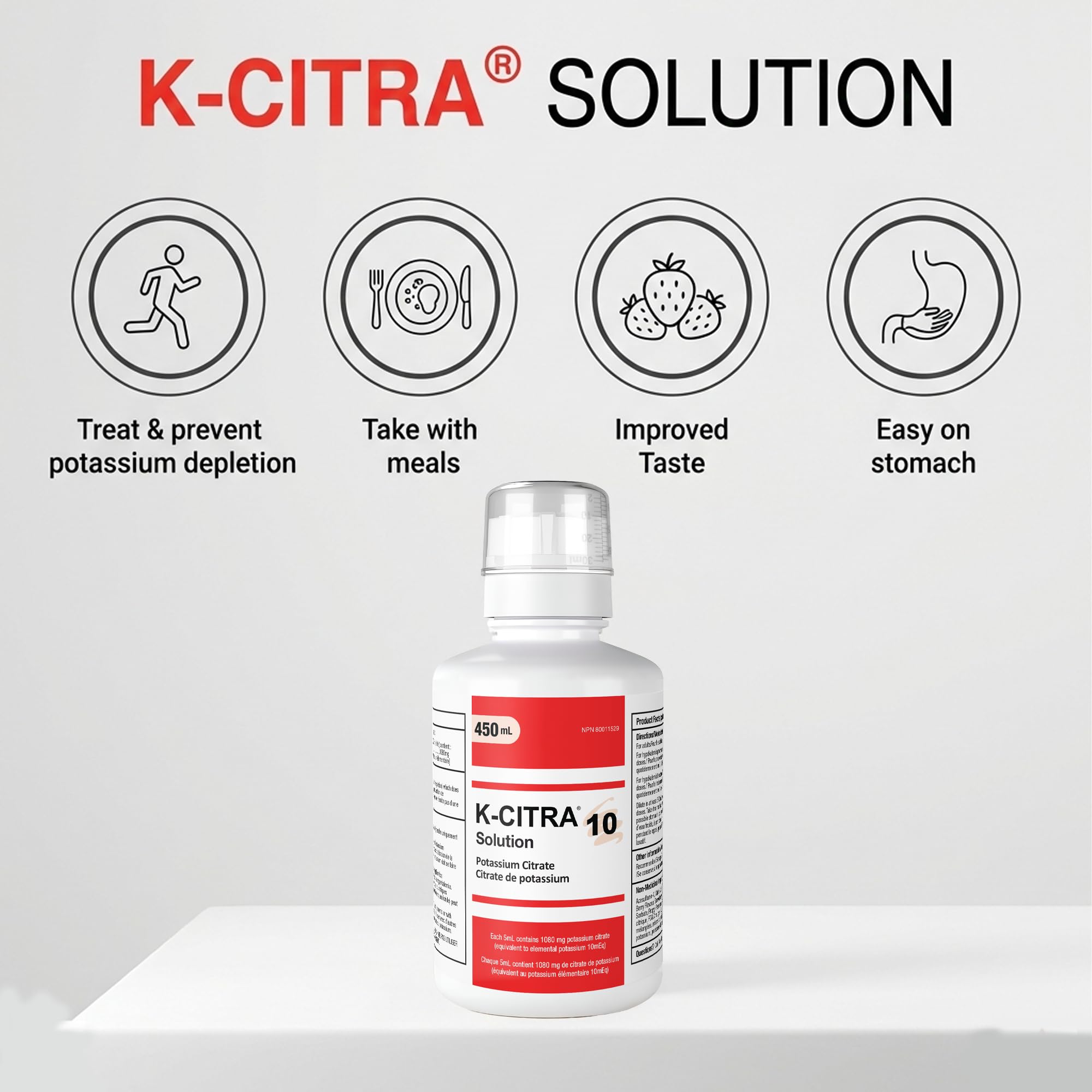 sugar-free potassium citrate for wellness