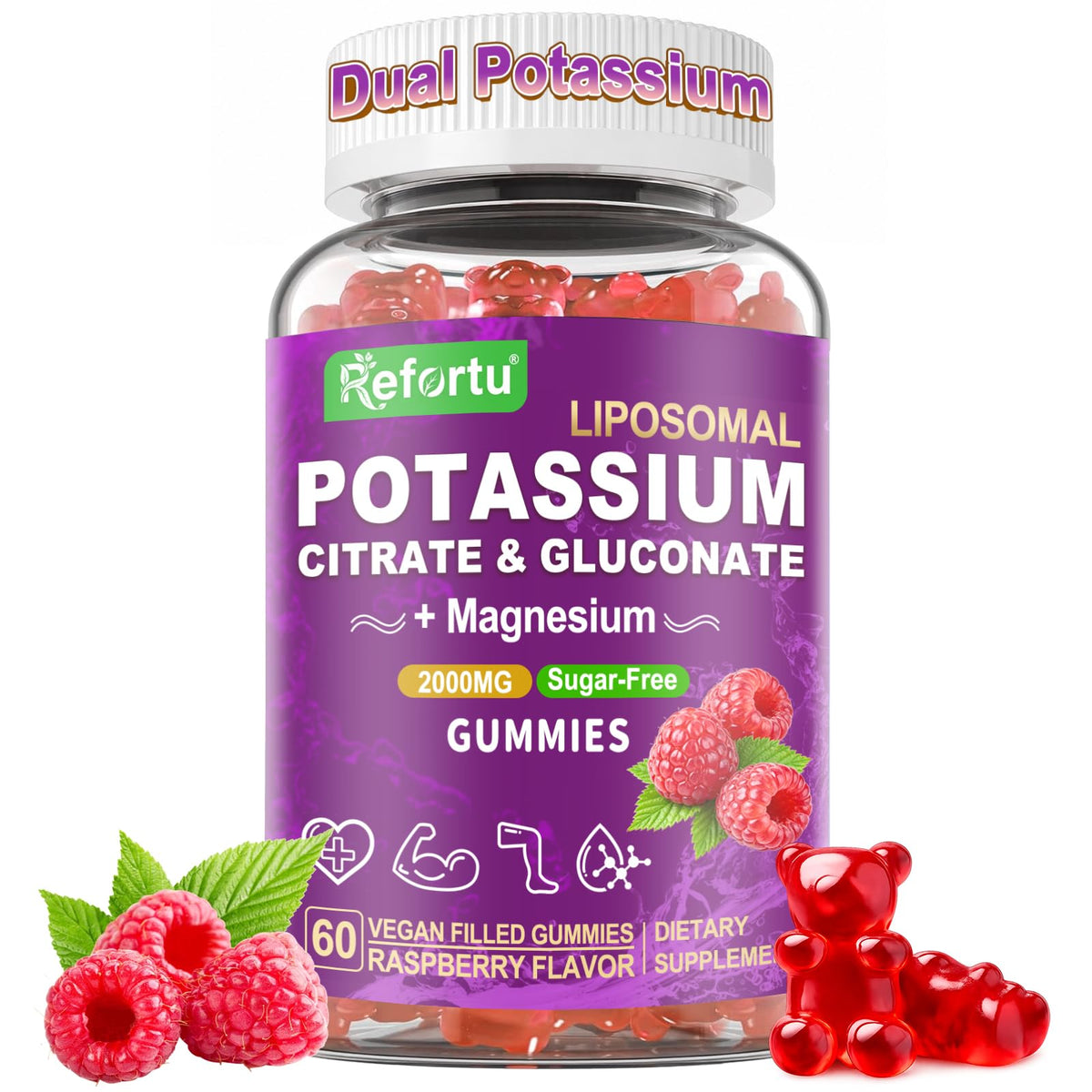 sugar free potassium citrate gummies