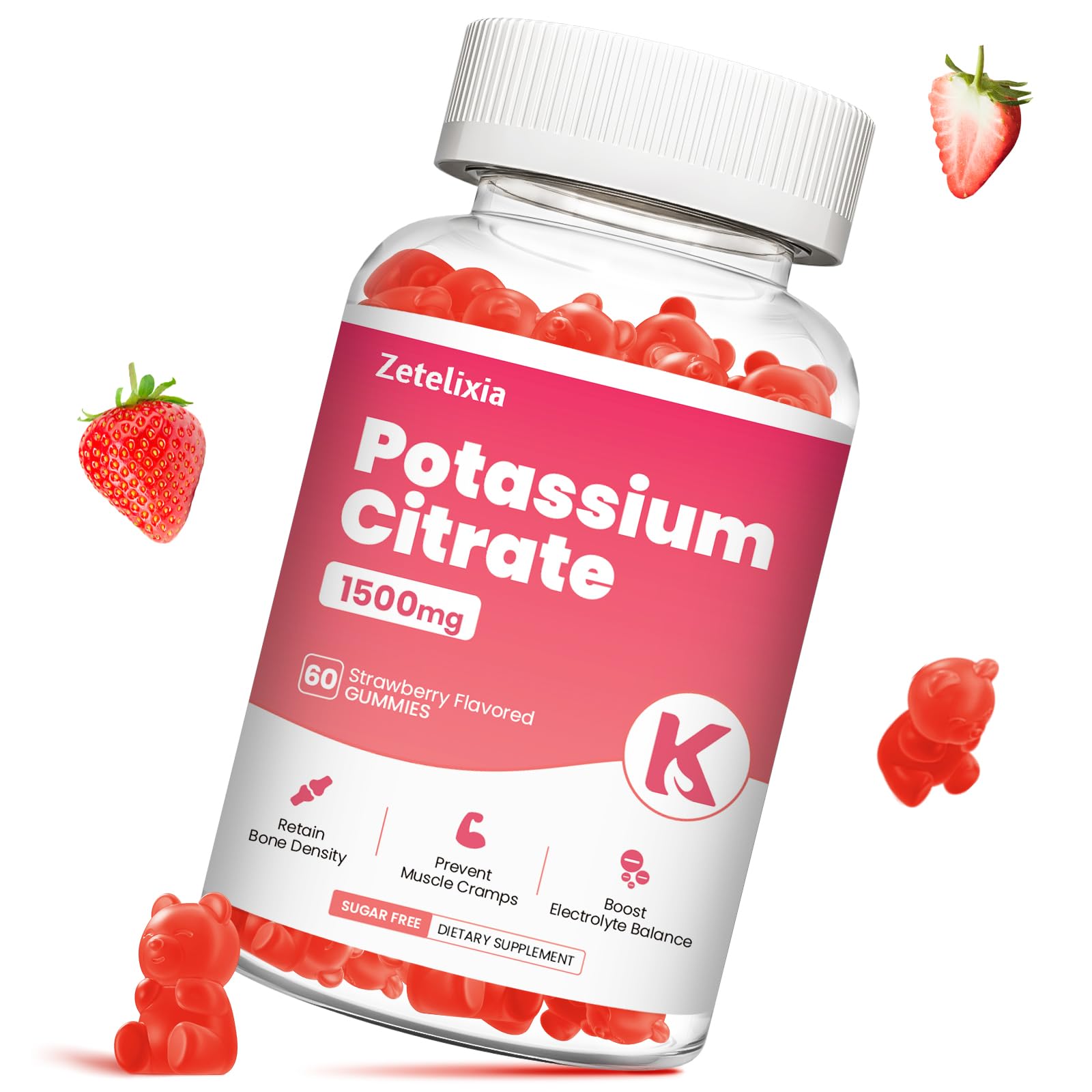 sugar free potassium gummies for adults