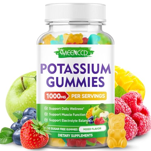 Sugar-free potassium supplements for health