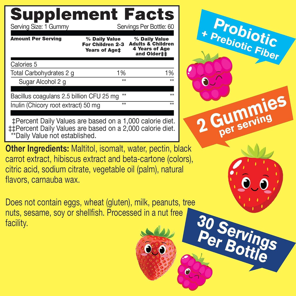 sugar free probiotics for kids health