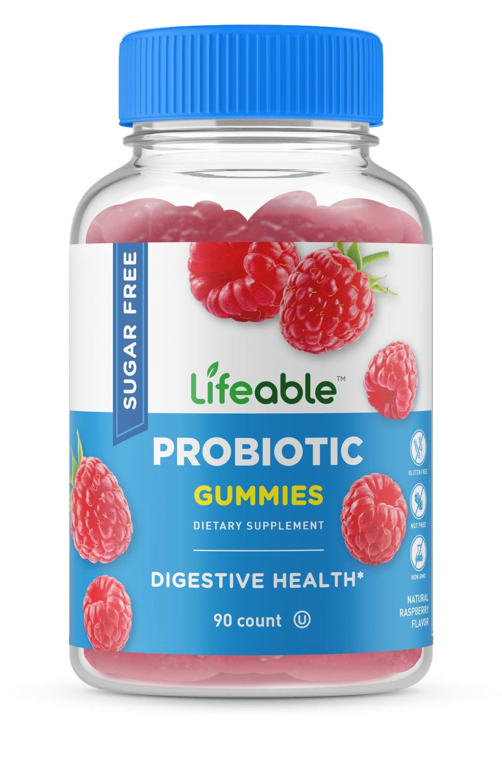 sugar free probiotics gummies for gut health