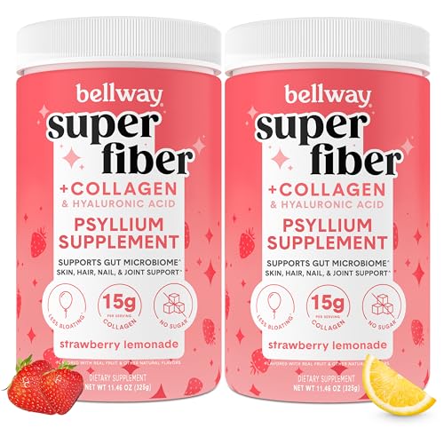Sugar-free psyllium husk collagen supplement