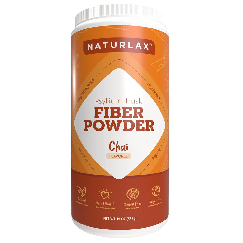 sugar-free psyllium husk powder with chai flavor