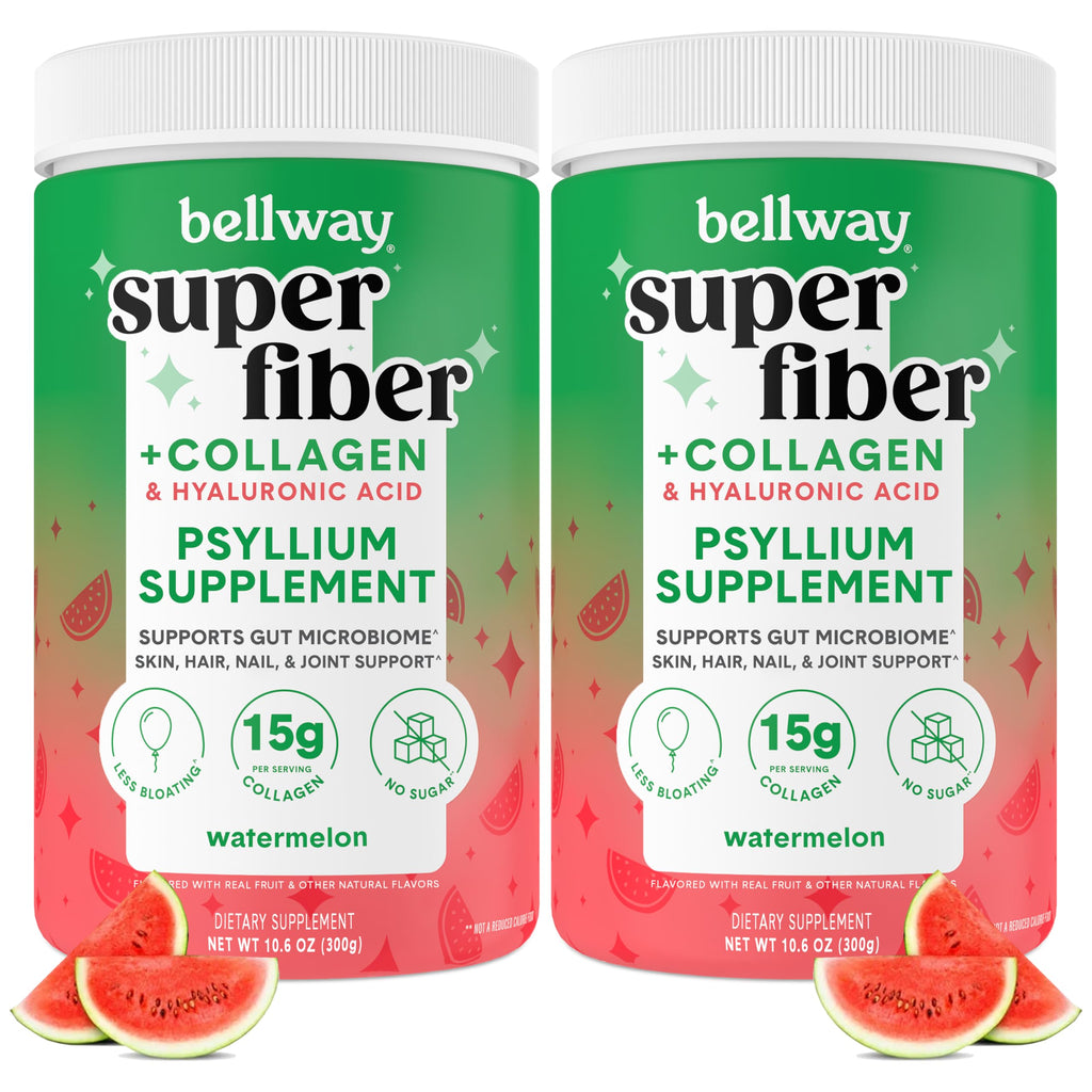 Sugar-free psyllium husk with collagen