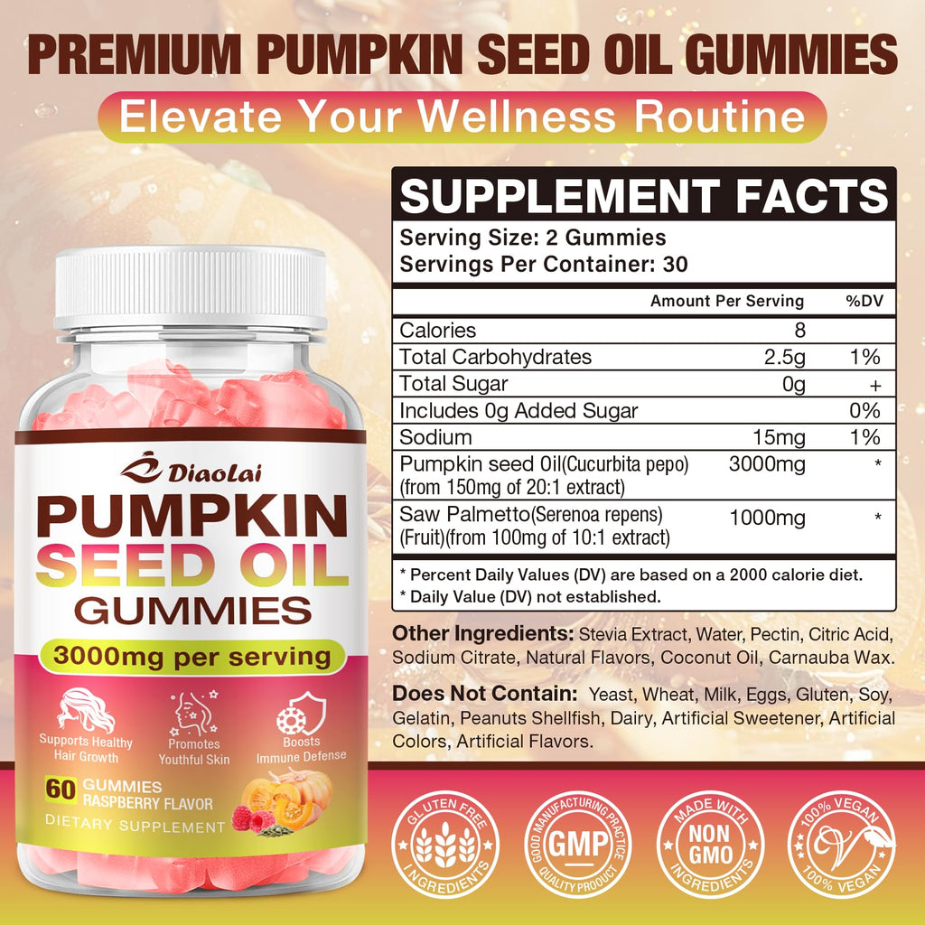 sugar-free pumpkin seed oil benefits