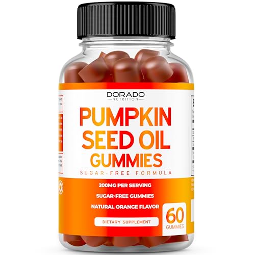Sugar free pumpkin seed oil supplements