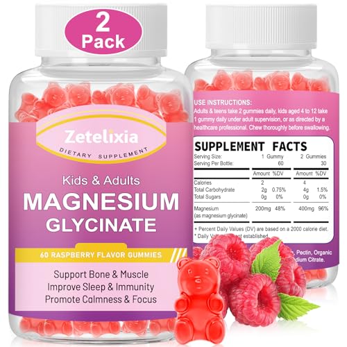 sugar-free raspberry magnesium chews
