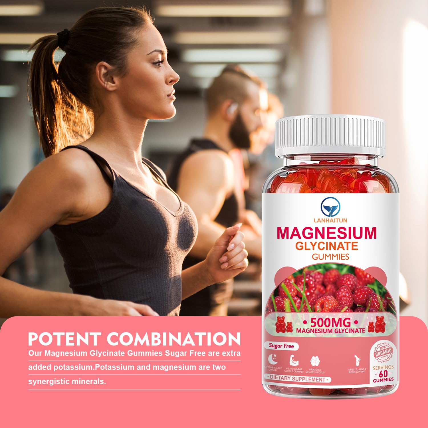 sugar-free raspberry magnesium supplement
