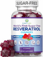 sugar-free resveratrol gummies for health