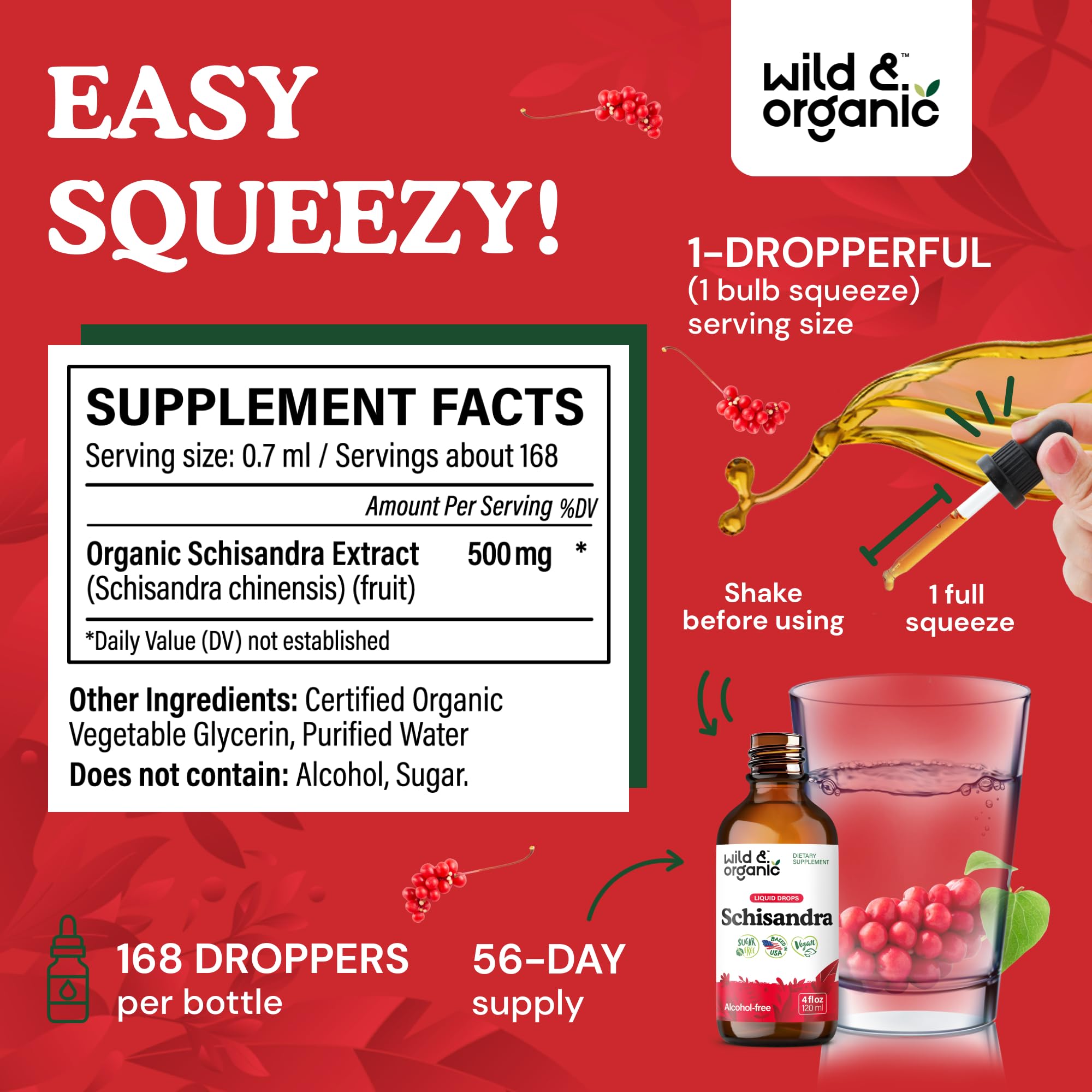 sugar free schisandra herbal supplement