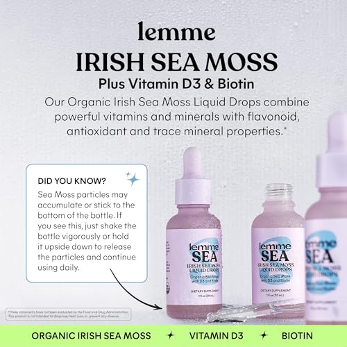 sugar-free sea moss drops for skin