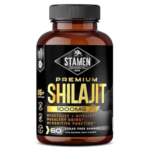 sugar-free shilajit gummies for energy