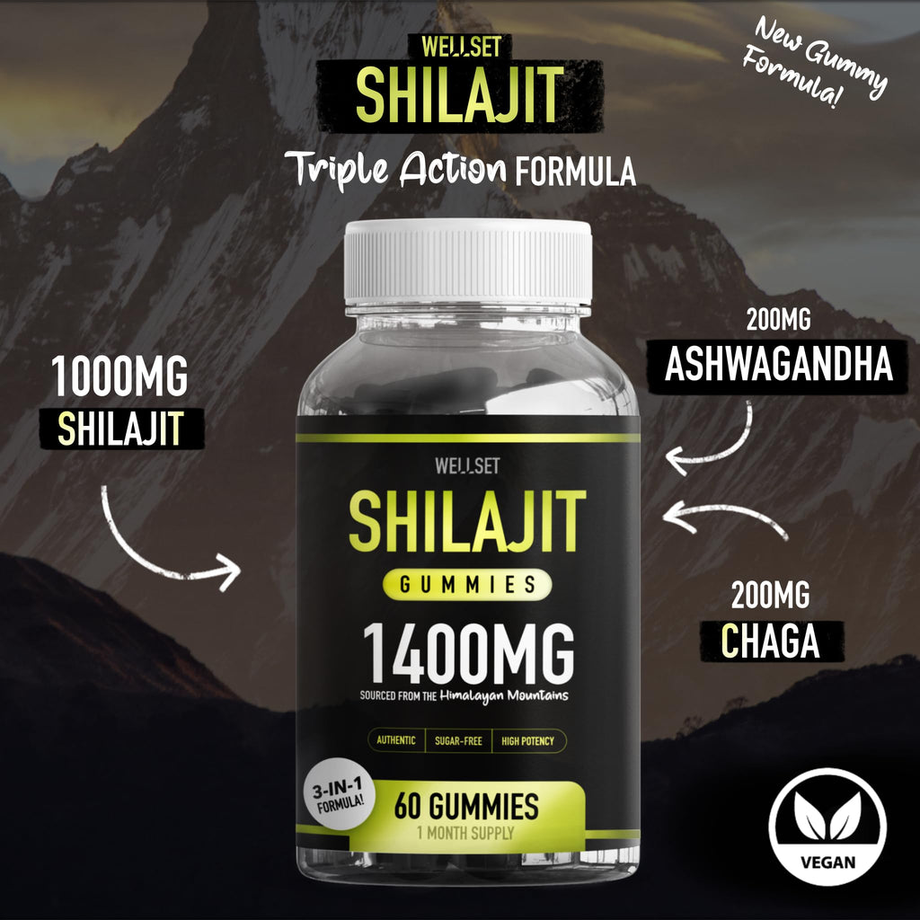 Sugar-free shilajit gummies for mental clarity