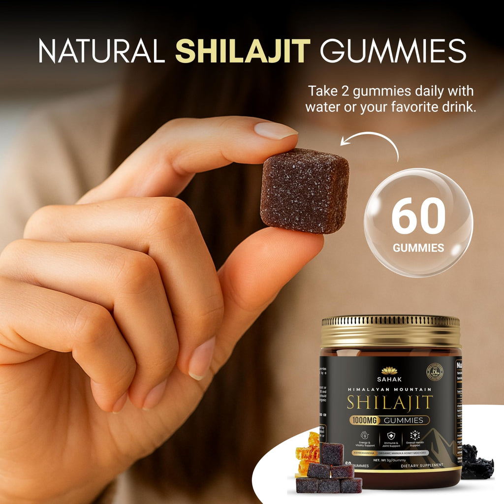 sugar-free shilajit gummies for wellness