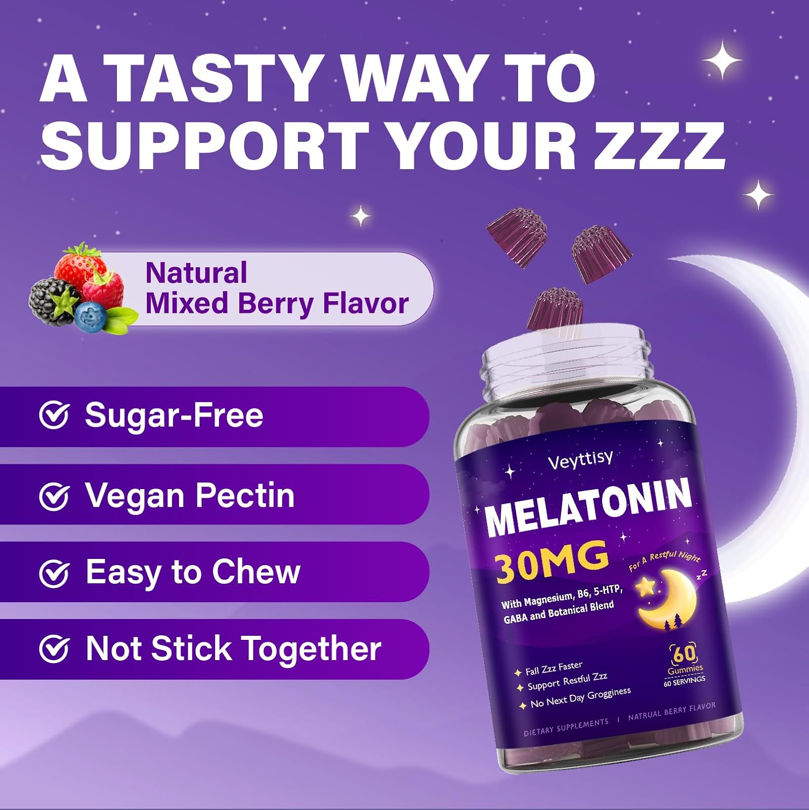 sugar free sleep support gummies