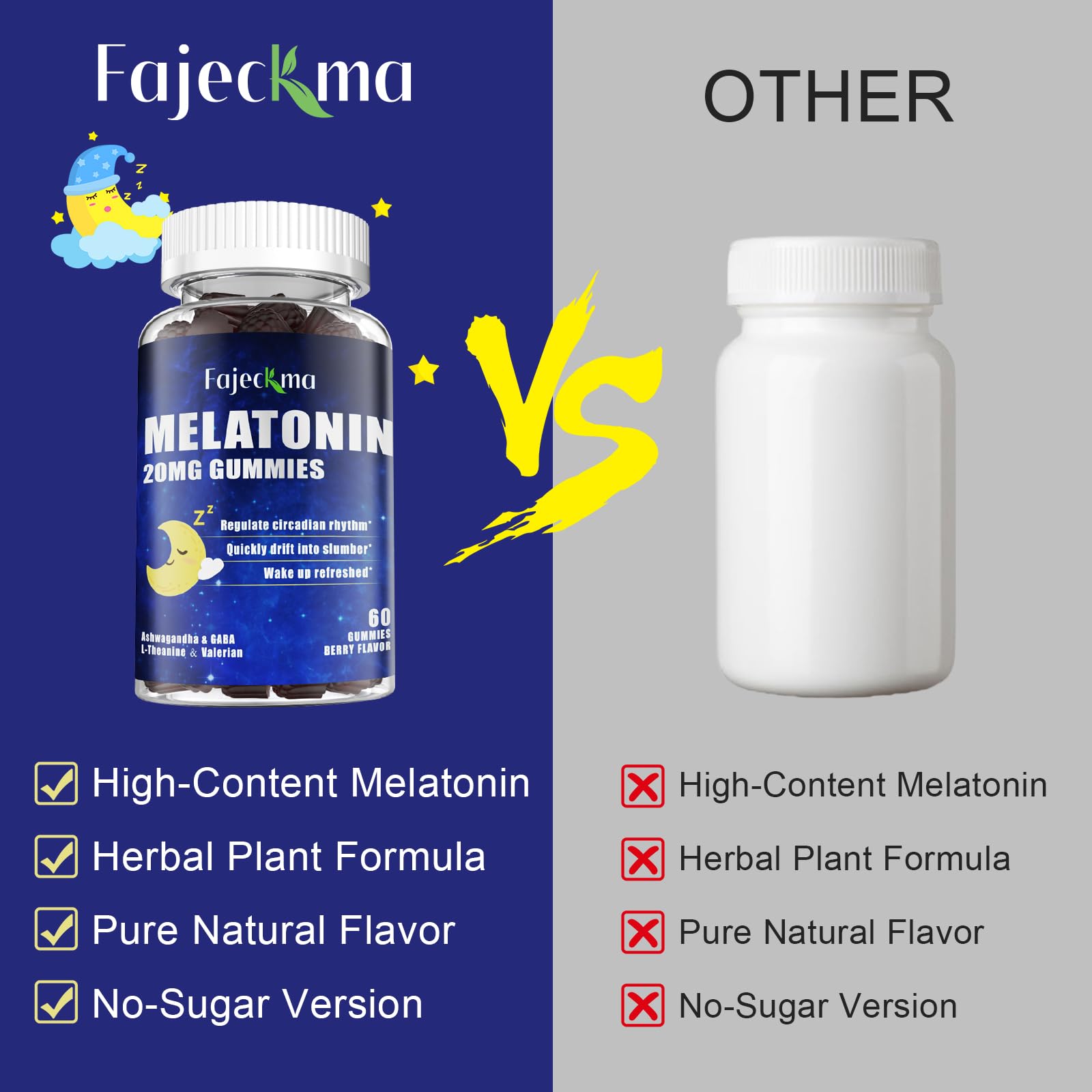 sugar free sleep support melatonin