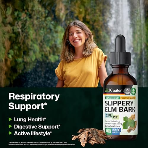 sugar free Slippery Elm Bark drops