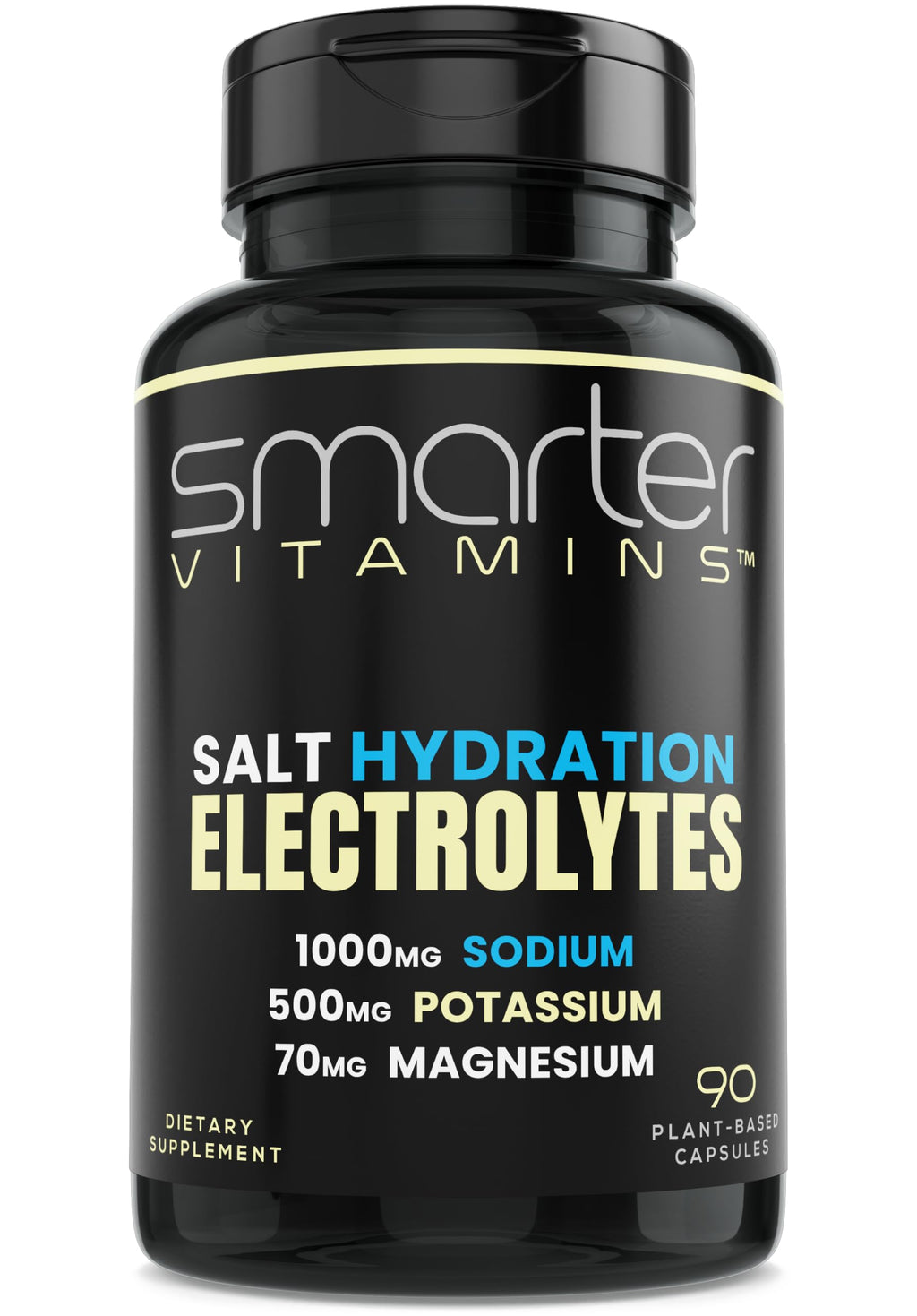 Sugar-free sodium supplement capsules
