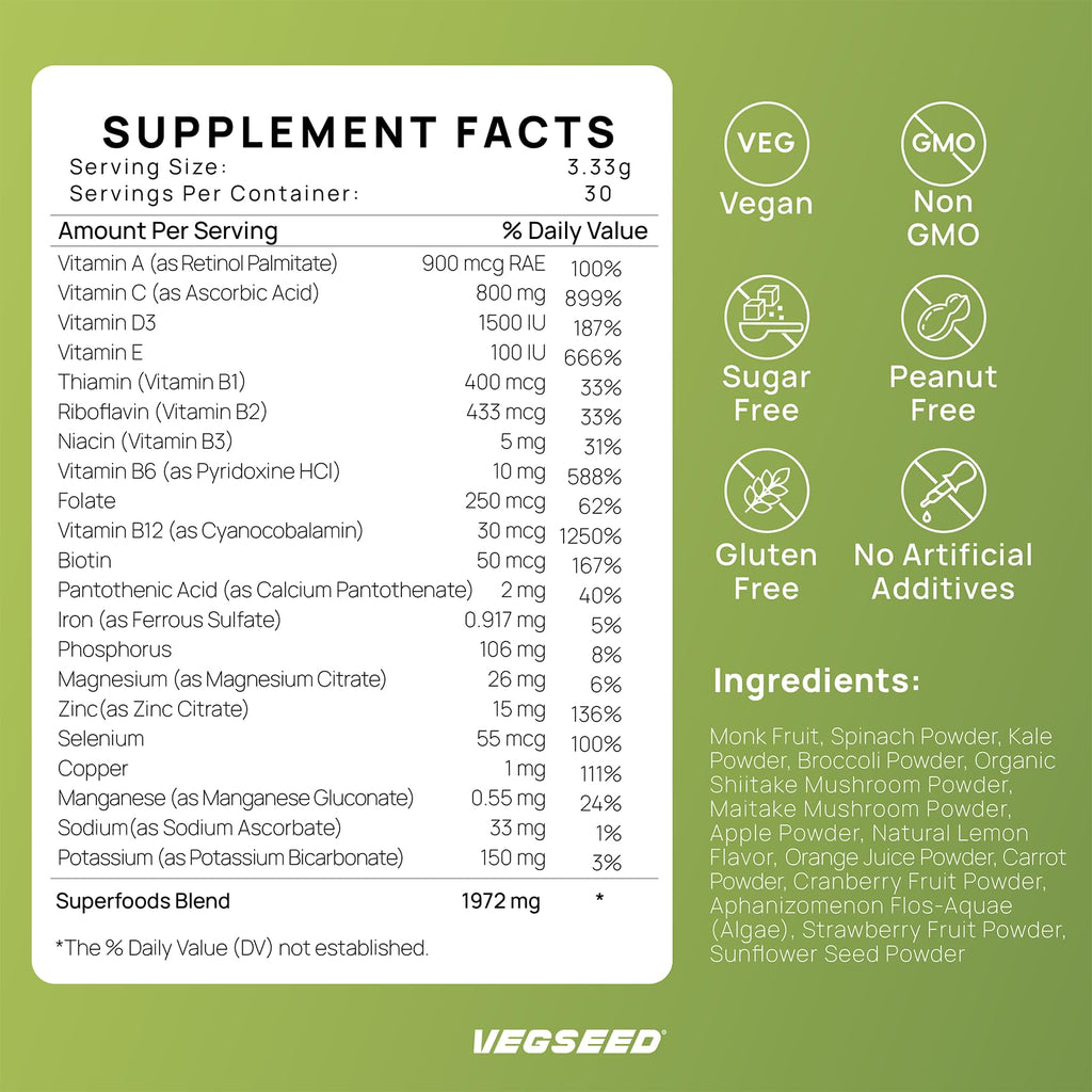 sugar-free spirulina for gut health