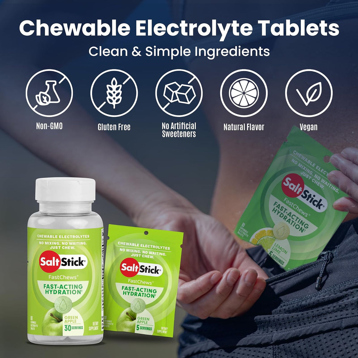 sugar-free sports chews for hydration