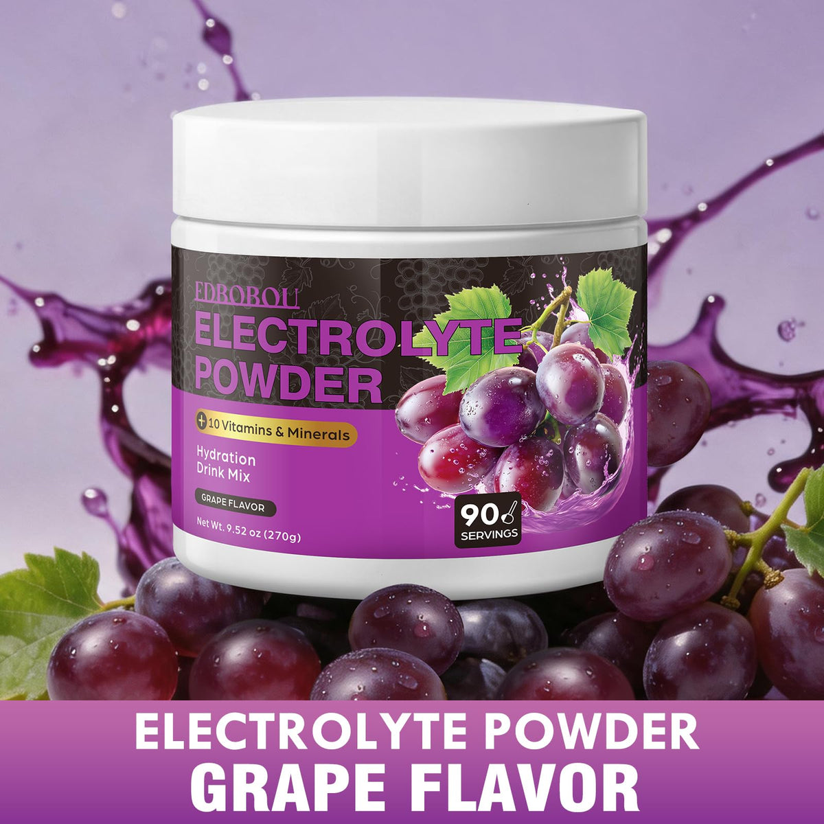 sugar free sports electrolyte hydration