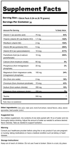 sugar-free sports electrolyte packets