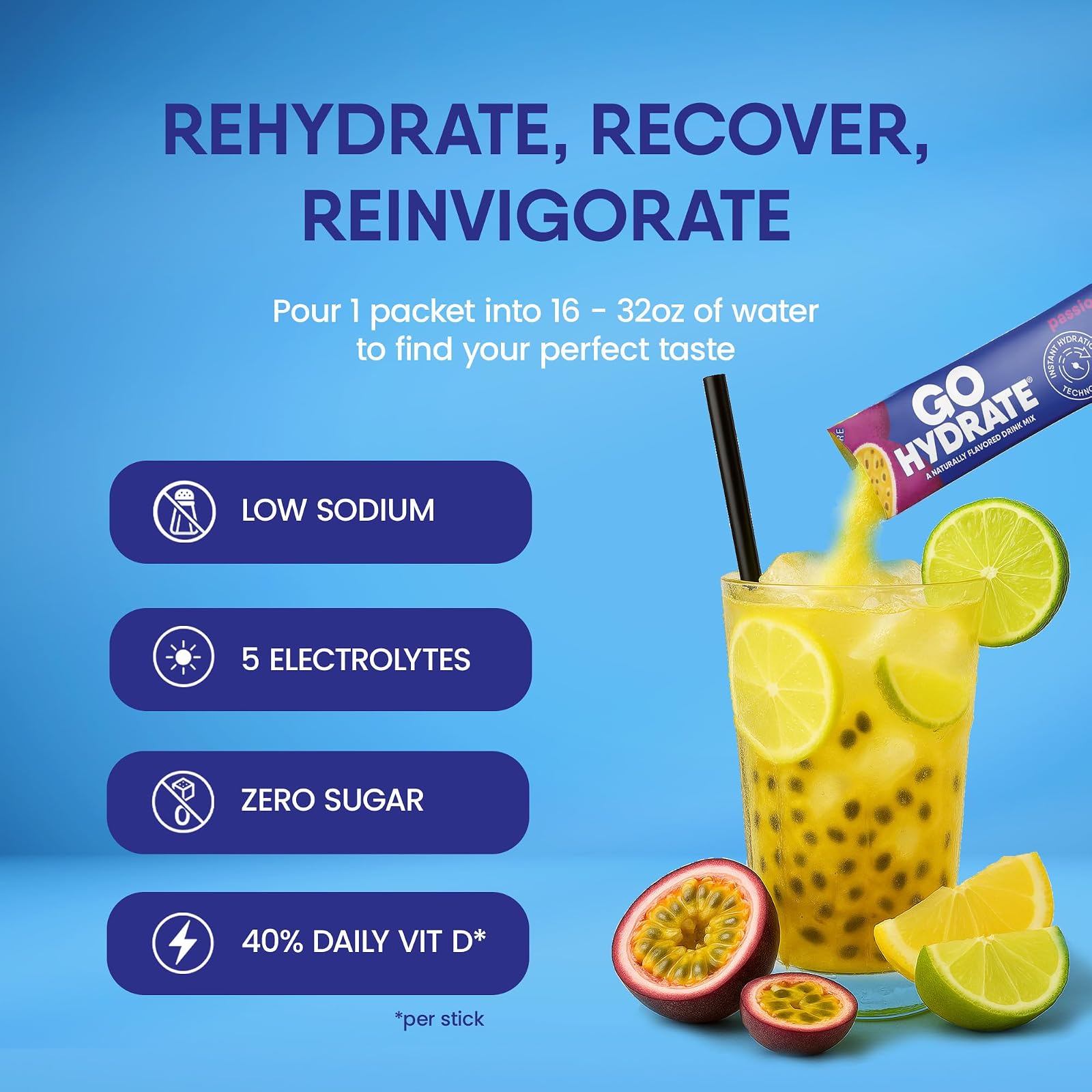 sugar free sports electrolyte powder