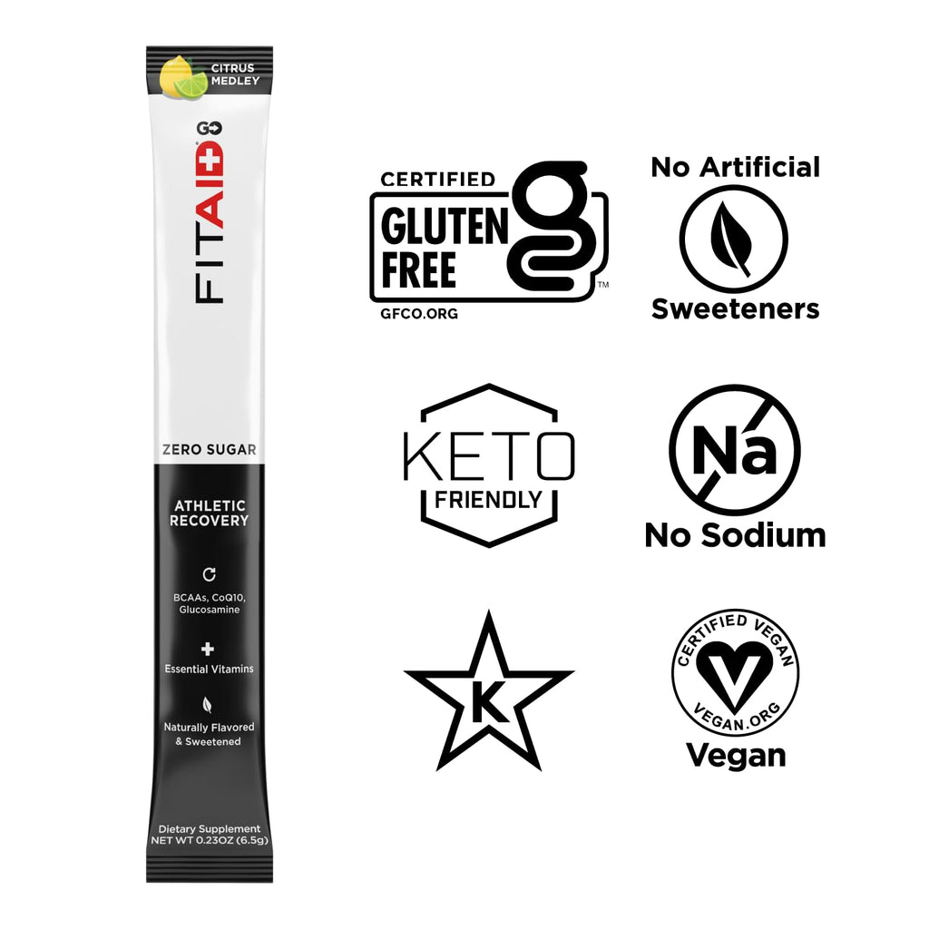 sugar-free sports electrolytes drink mix