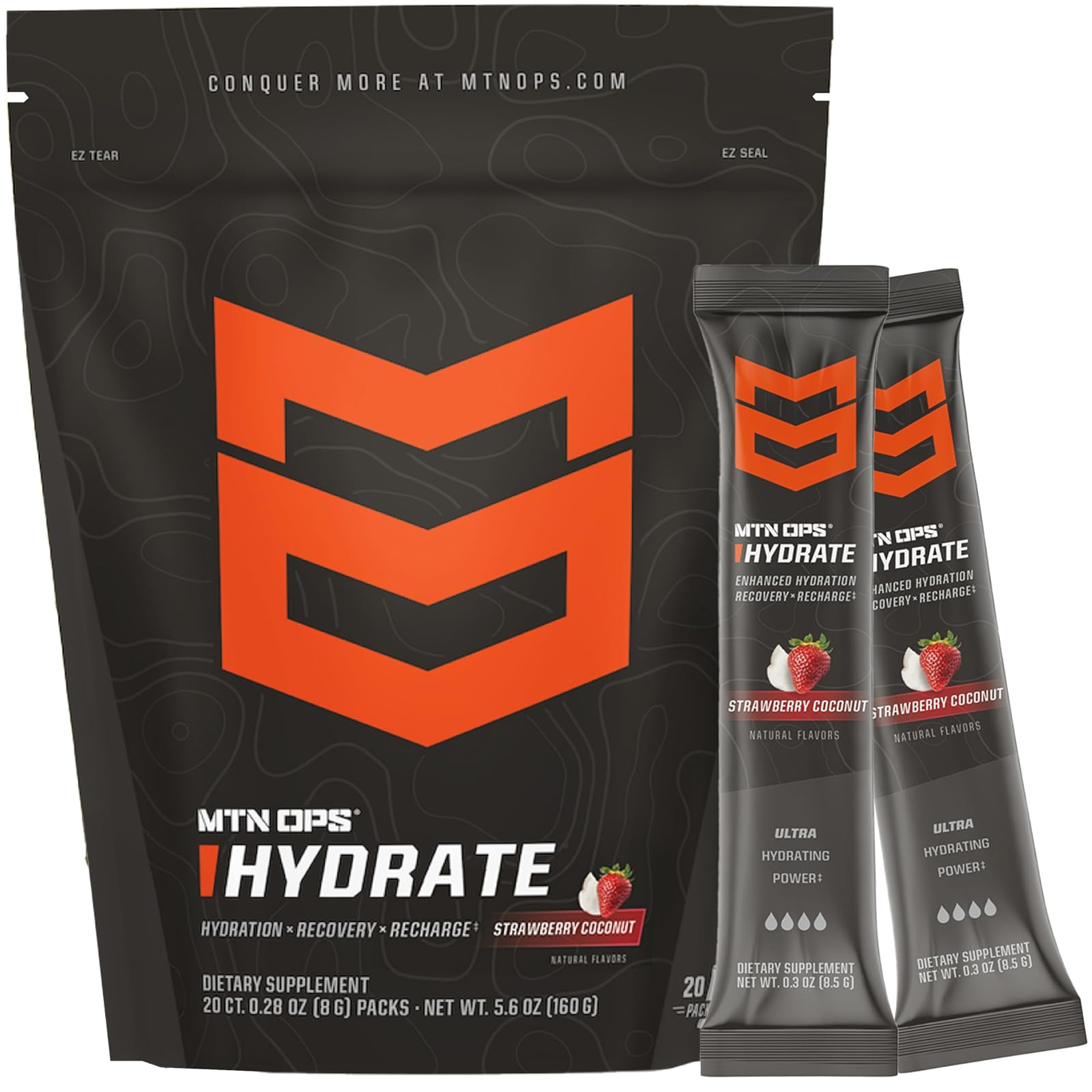 sugar free sports electrolytes packets