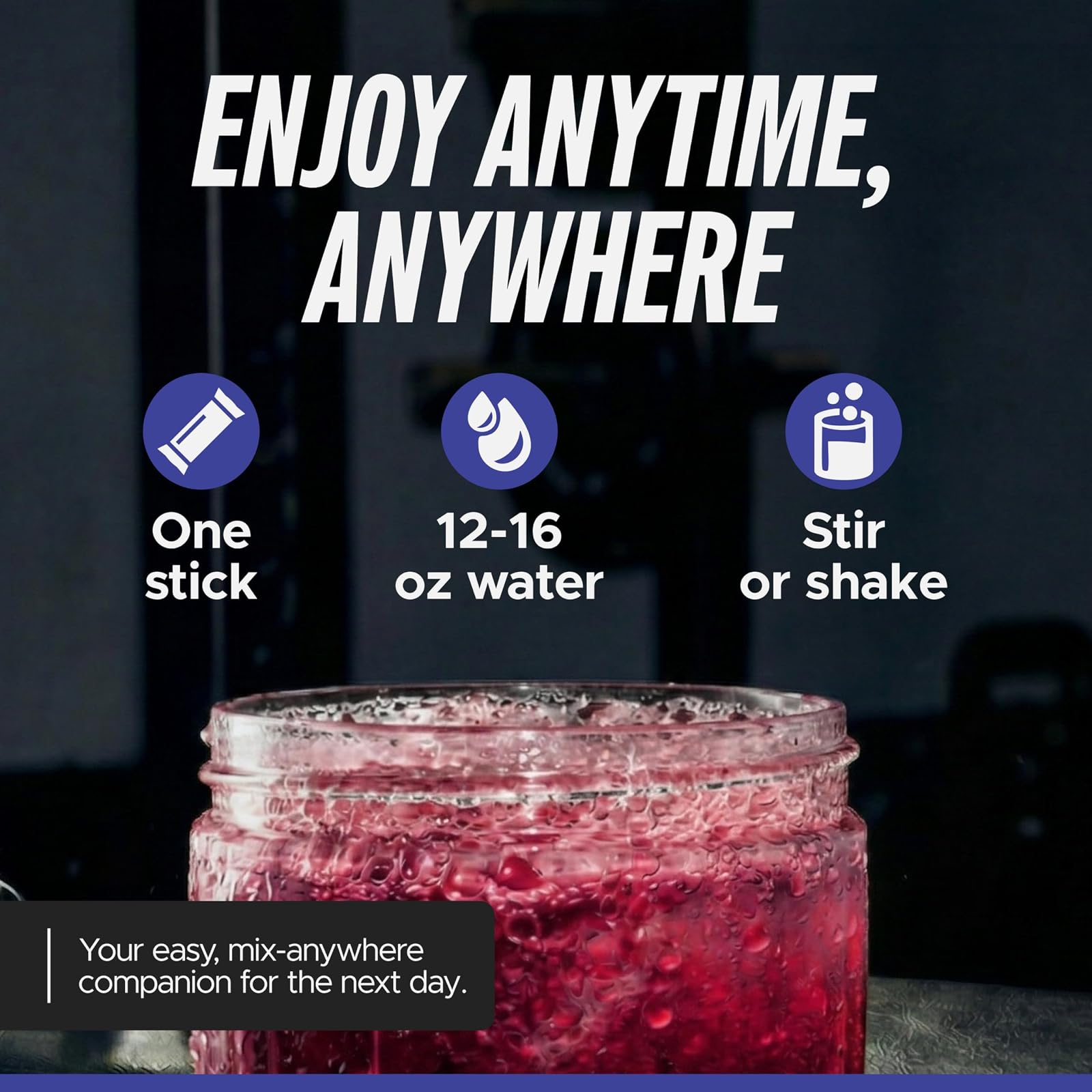 sugar-free sports hydration solution
