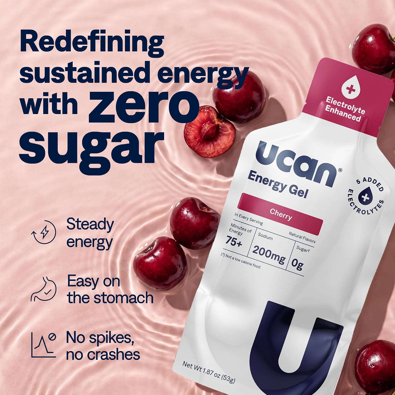 sugar free sports nutrition gel