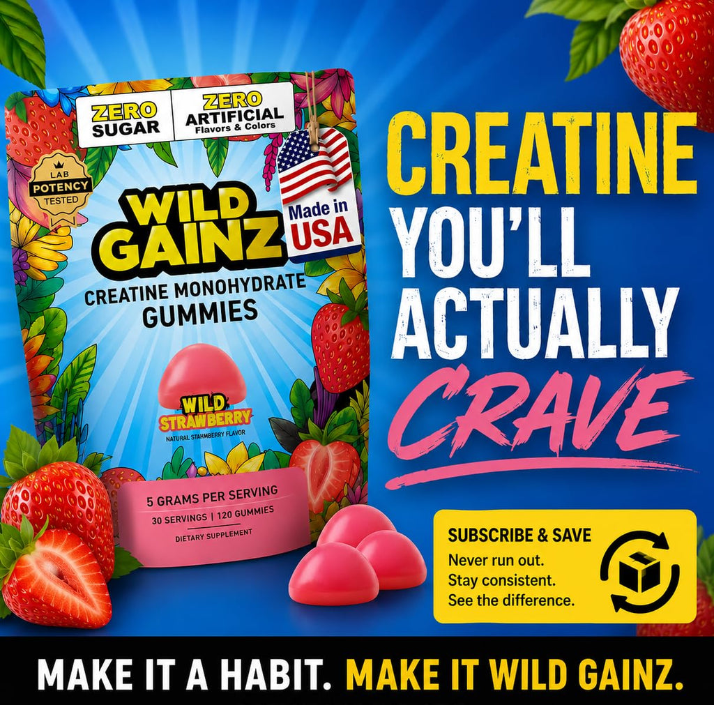 sugar free sports nutrition gummies