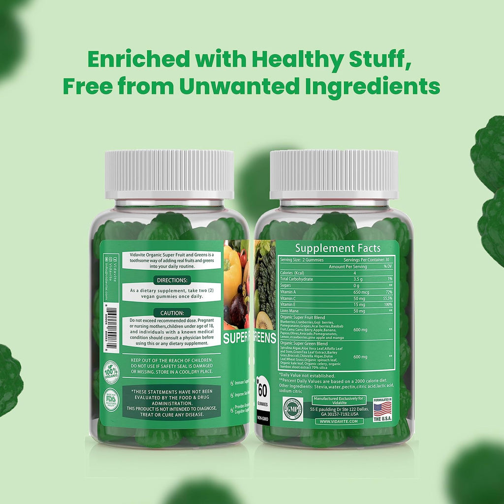 sugar-free super greens benefits