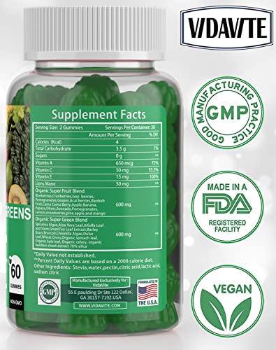sugar-free super greens for vibrant skin