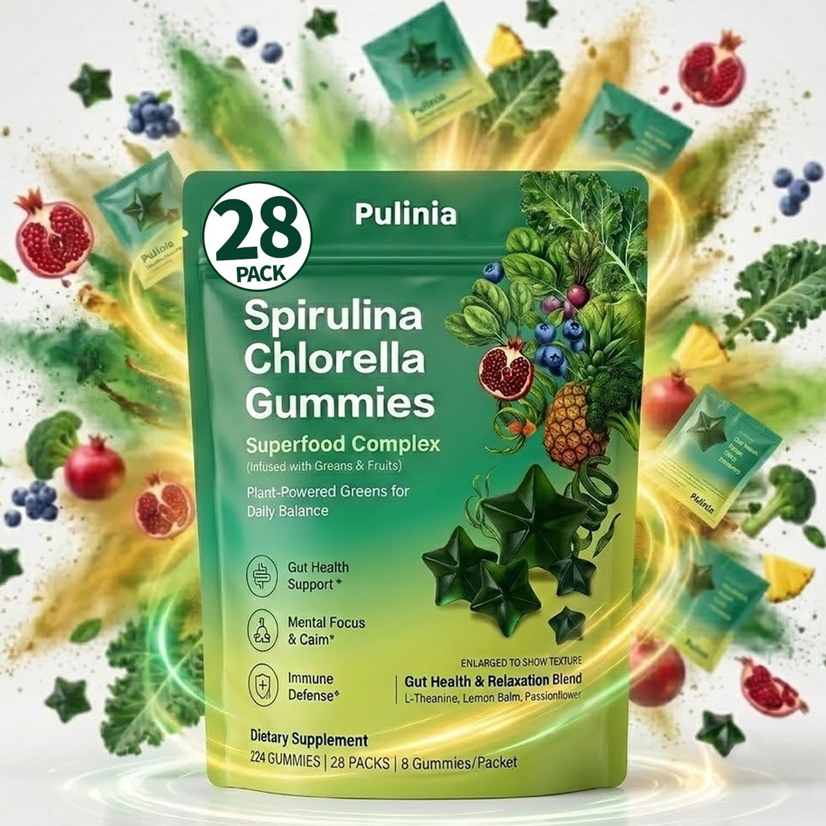 sugar-free super greens gummies