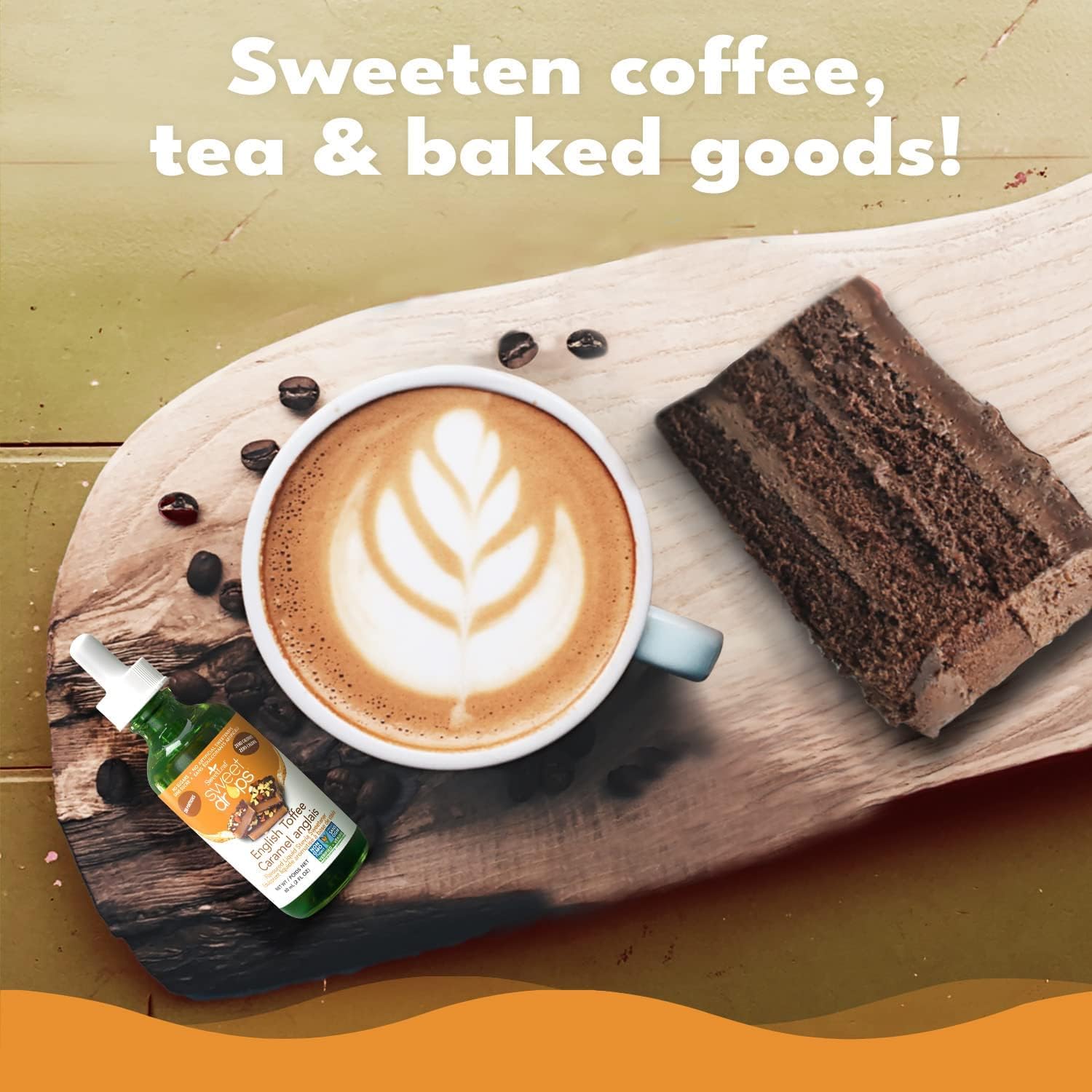 Sugar-free sweetener with English toffee taste