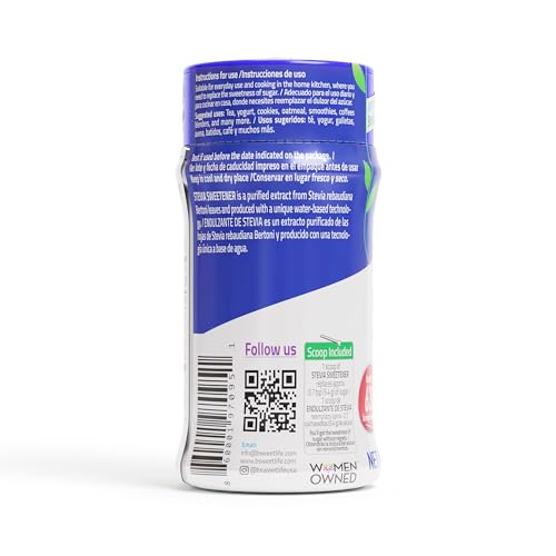 sugar-free sweetening solution with stevia
