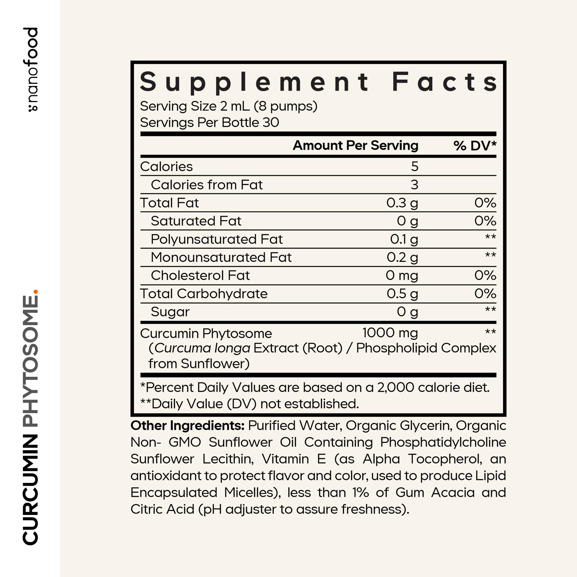 sugar-free turmeric curcumin drops