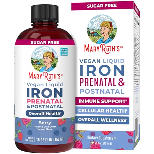 sugar-free vegan iron for moms