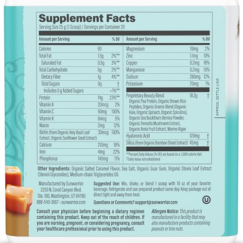 sugar-free vegan protein supplement