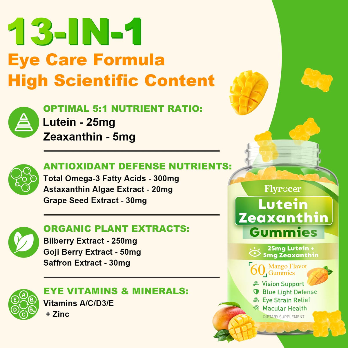 sugar free vitamin A gummies for adults