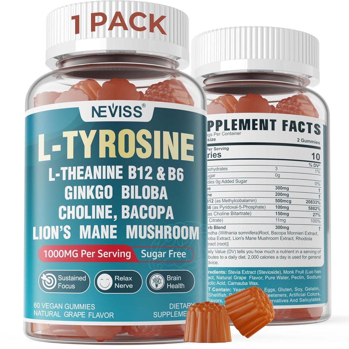 sugar free vitamin b12 gummies