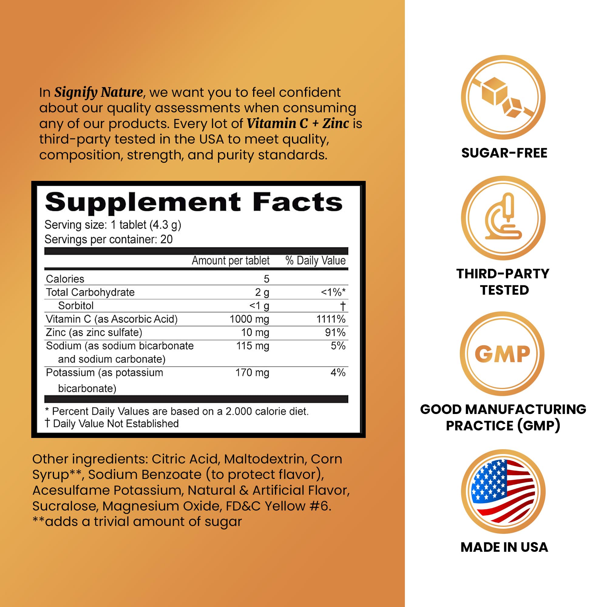 sugar-free vitamin C boost