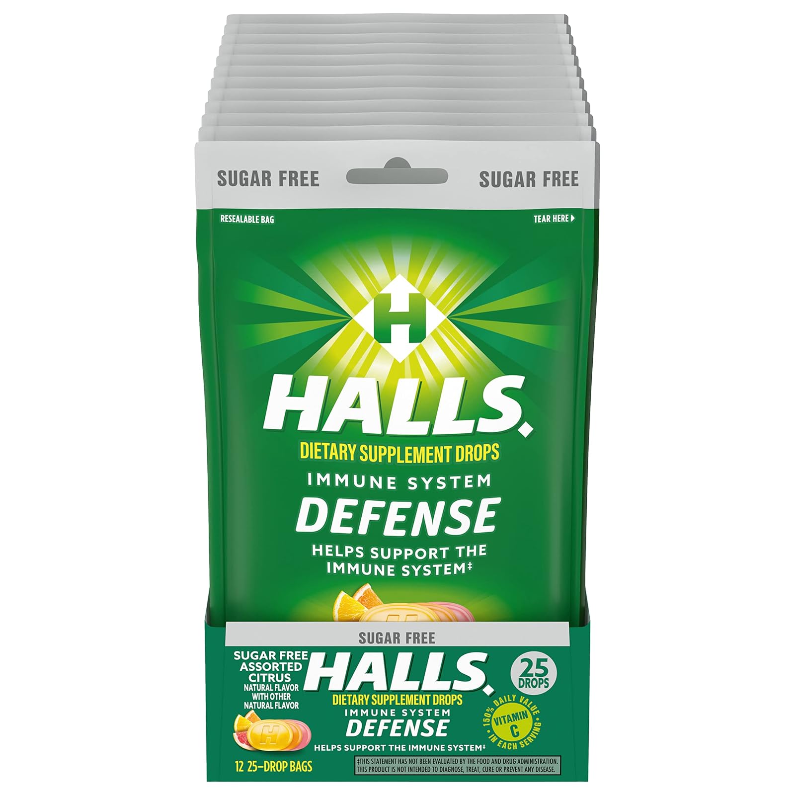 sugar free vitamin C drops