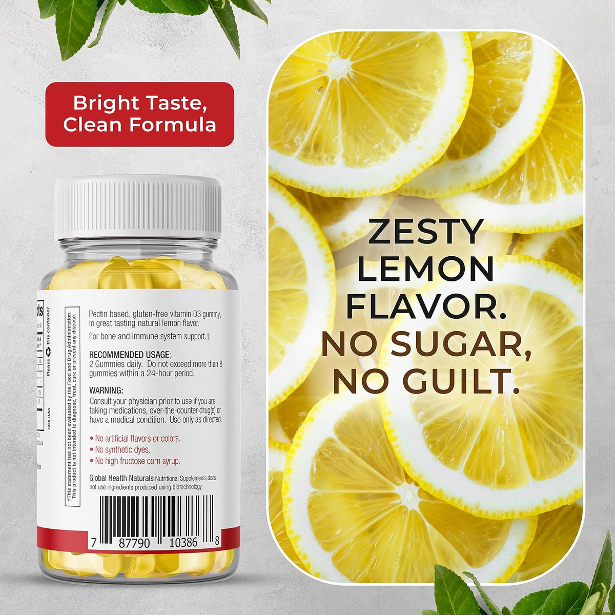 sugar free vitamin D3 for daily wellness