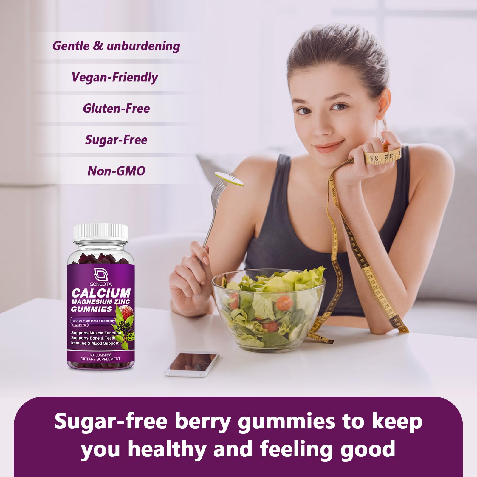 Sugar-free vitamins for guilt-free snacking