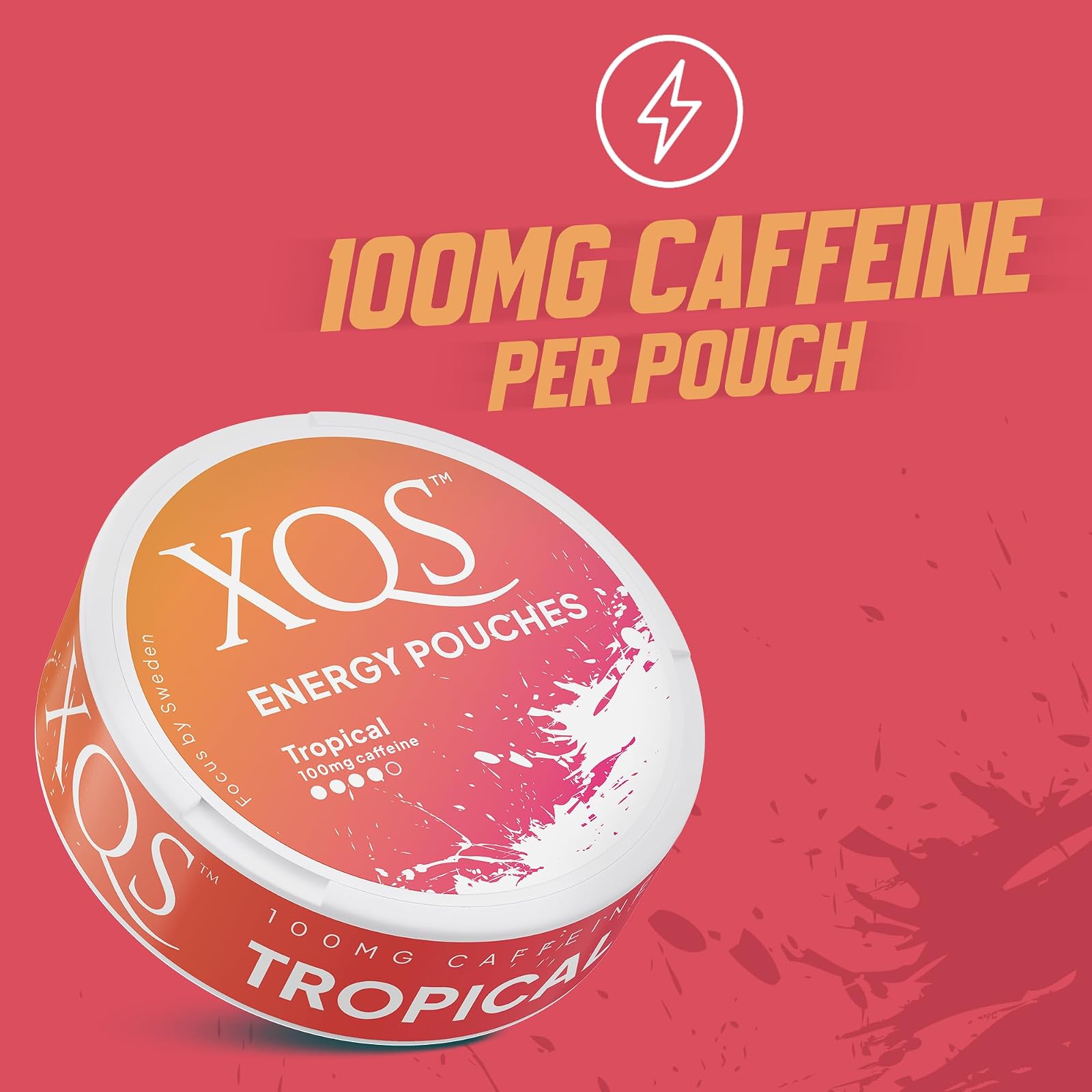 sugar-free xqs caffeine pouches